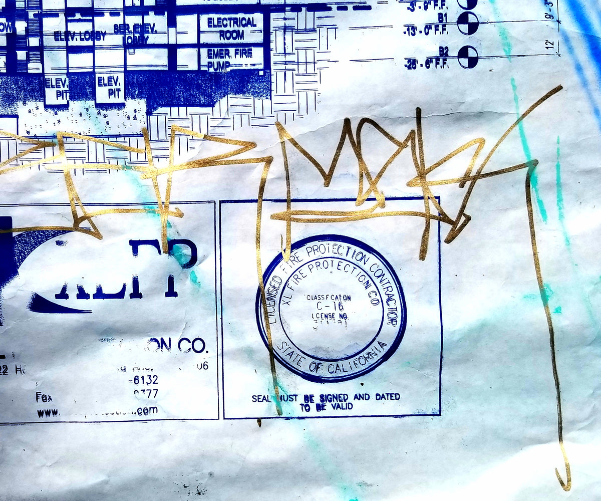 GRAFFITI TOWERS BLUEPRINT – SABER